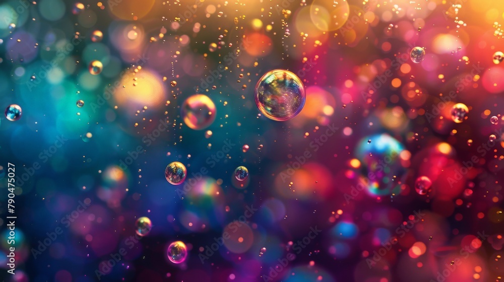 a visual masterpiece with an abstract PC wallpaper featuring cascading ...