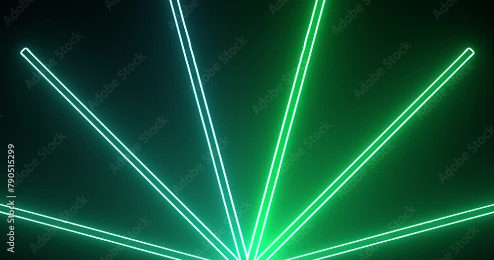 Concert stage light neon color 80s 90s style retro performance overlay ...