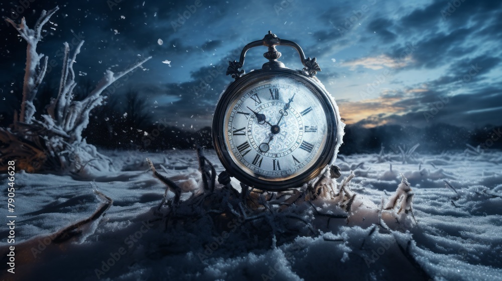 time travel Technology Background with Clock concept and Time Machine ...
