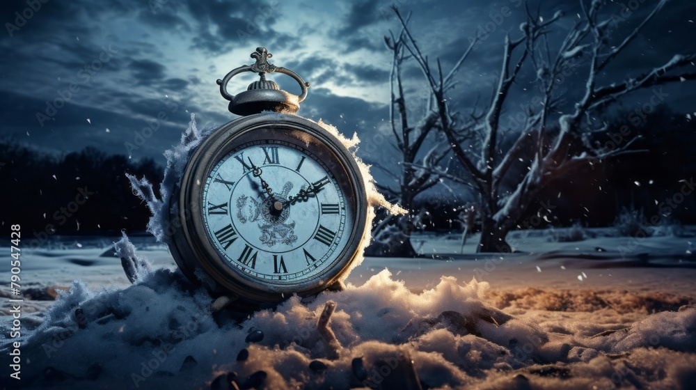 Time travel Technology Background with Clock concept and Time Machine ...