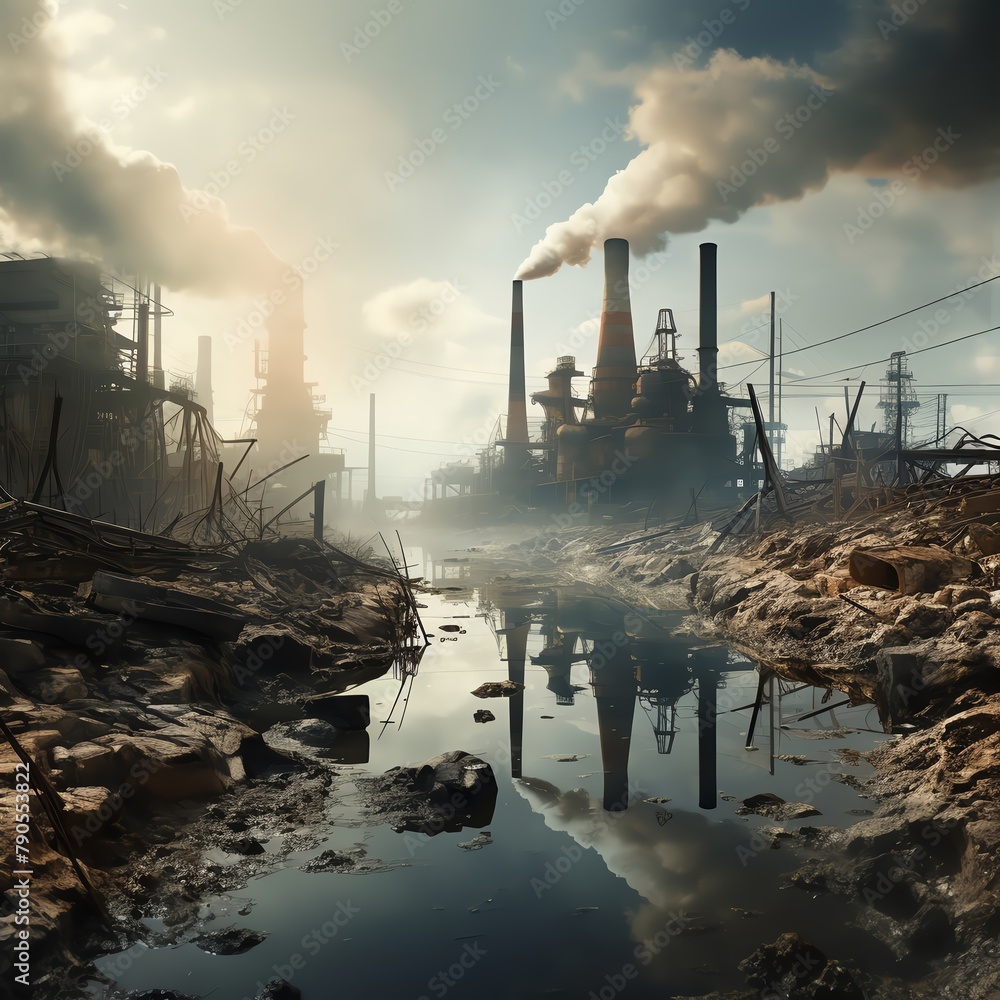 Thermal pollution from power plants caused a rise in water temperature ...