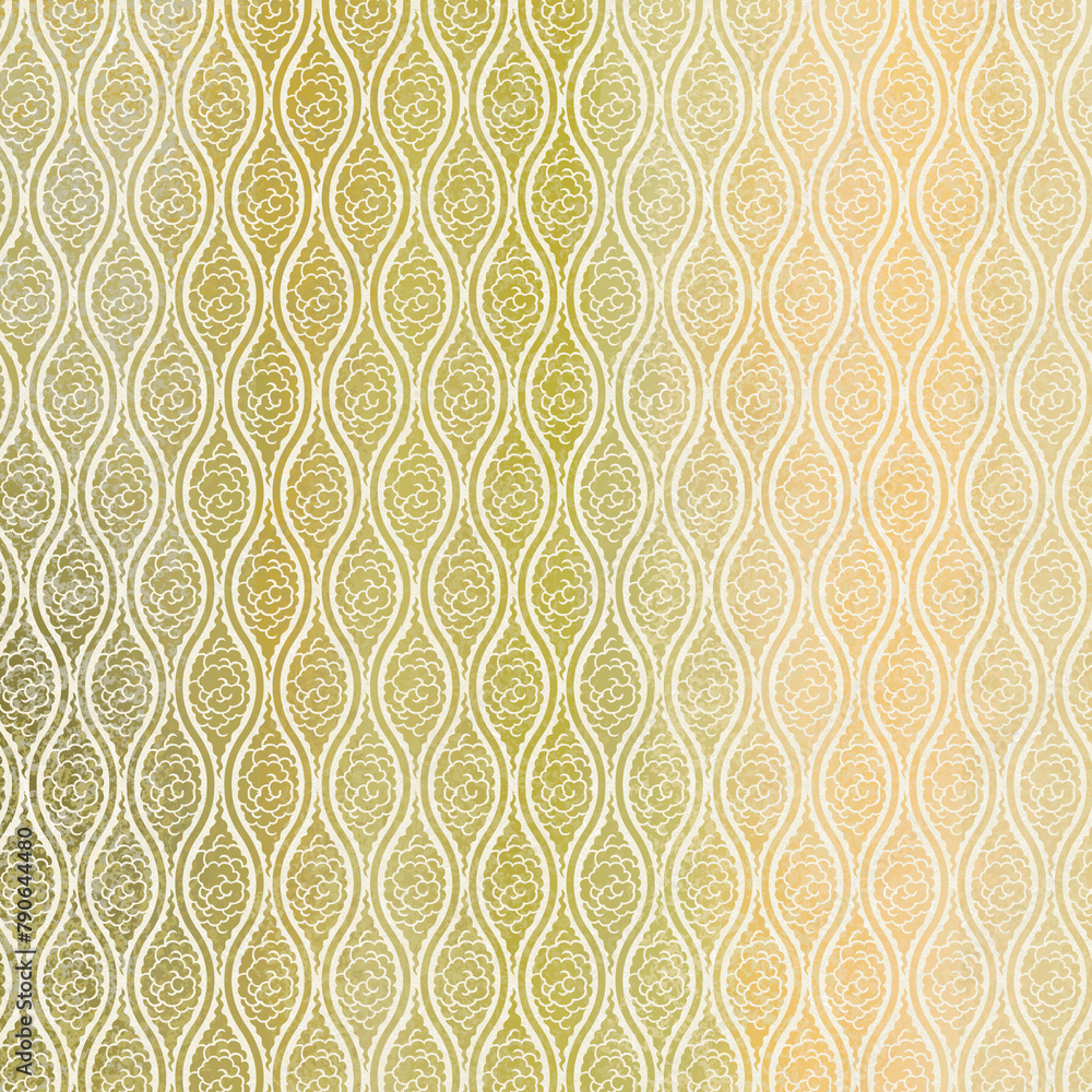 雲立涌 和風素材 和柄パターン 背景 Stock Illustration | Adobe Stock