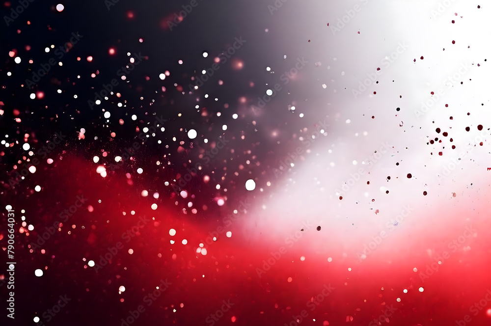 abstract background with Dark, white and red particle, vibrant abstract ...