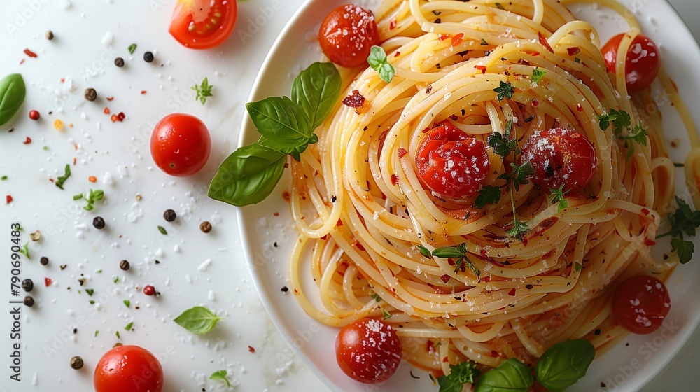 From the pages of a gourmet publication comes a tantalizing top view ...