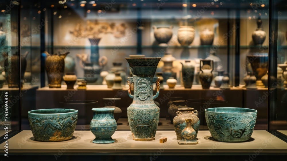 Ancient artifacts from China showcase the rich cultural heritage and ...