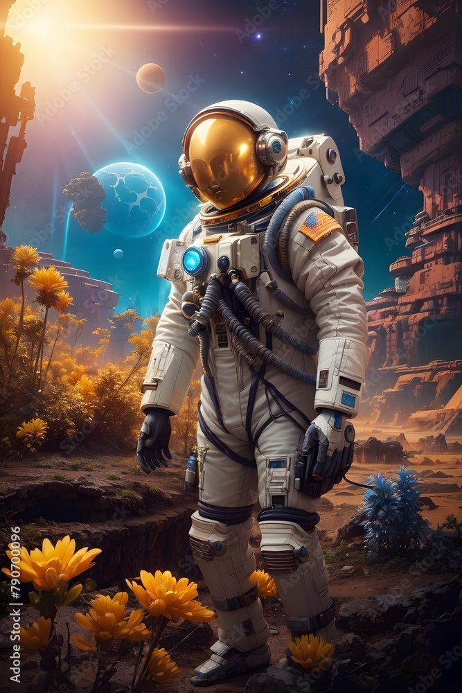 Astronaut Exploring Planets, Astronaut Wallpaper, Astronaut Background ...