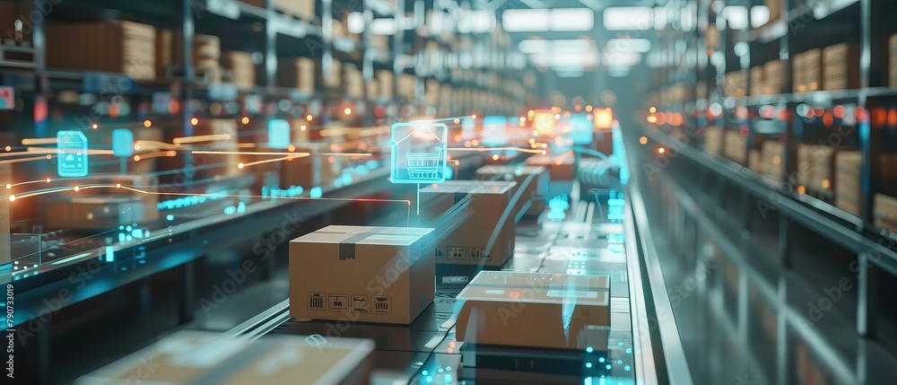 A Modern Retail Warehouse: Digitalization and Visualization of Industry ...