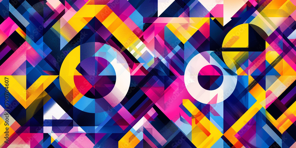a high-energy stock image of an abstract geometric pattern background ...