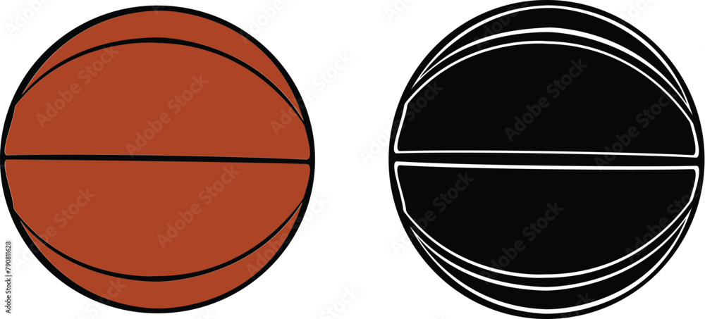 Basketball SVG Files | Basketball Cut Files | Basketball Vector Files ...