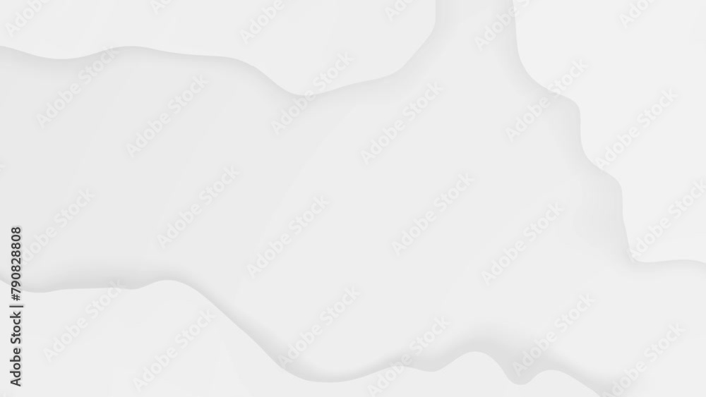 2D flat Animations loop 4K Gray tone and white color and background ...