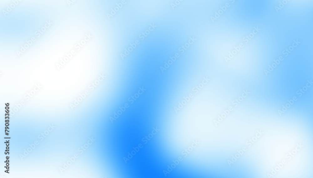 Blurred Blue transparent overlay smooth gradient background ...