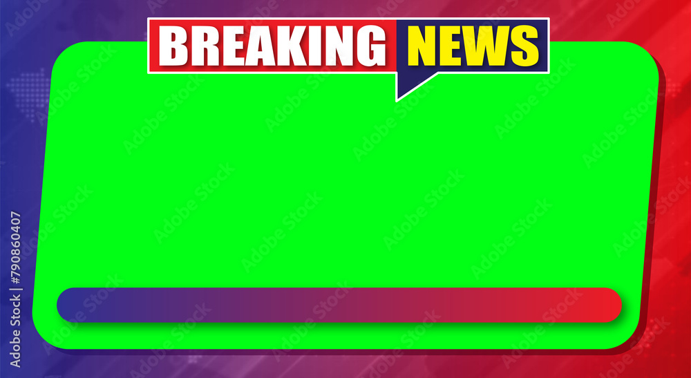 news green screen background illustration image on background breaking ...
