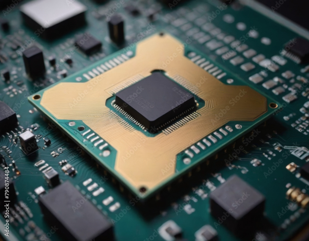 integrated circuit with both an FPGA and AI processor inside Stock ...