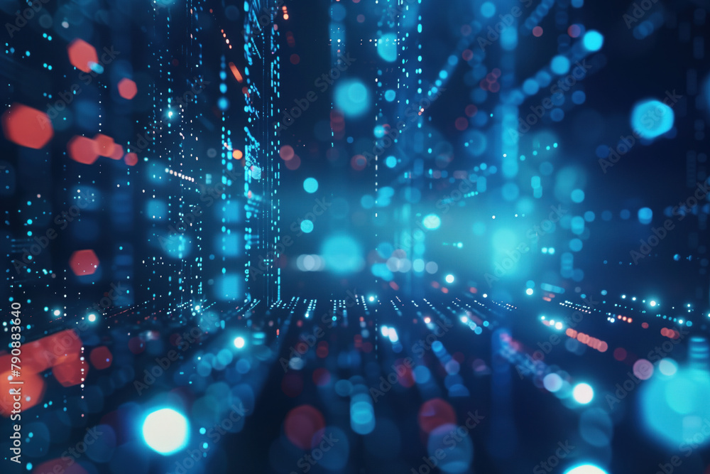 Abstract background with lights. A slide background for showcasing ...