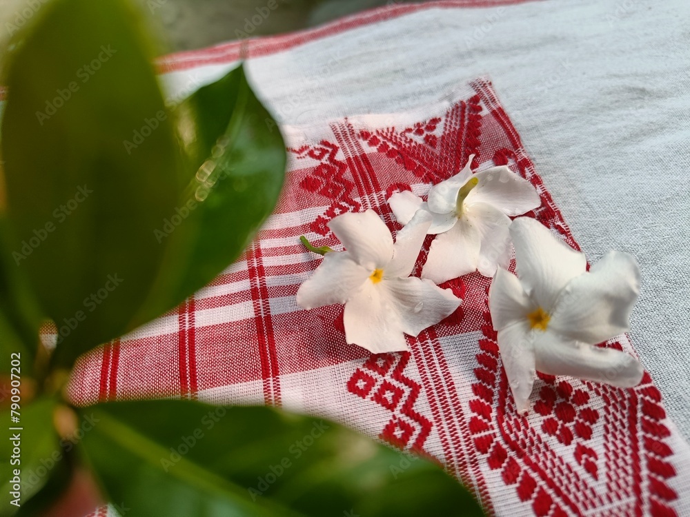 Gamusa, Bihuwan, Assamese Traditional Muffler, Bohag Bihu Magh Bihu ...