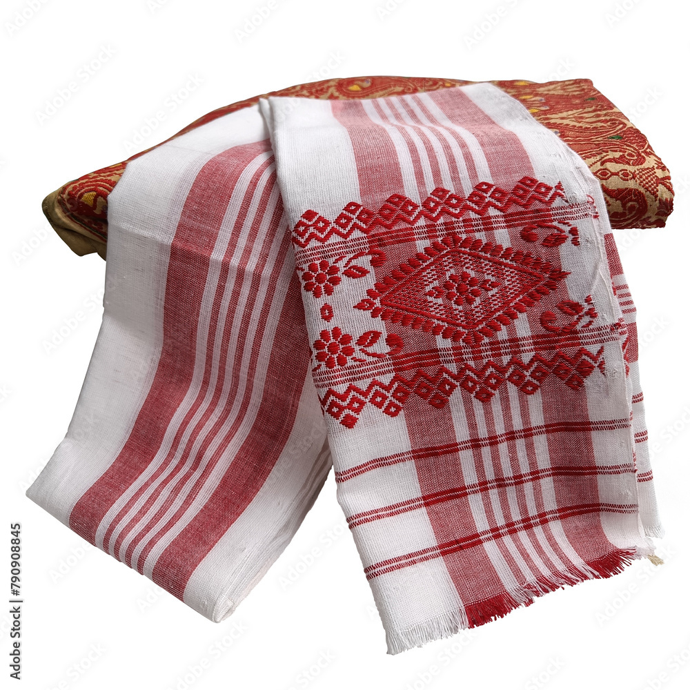 Gamusa, Bihuwan, Assamese Traditional Muffler, Bohag Bihu Magh Bihu ...