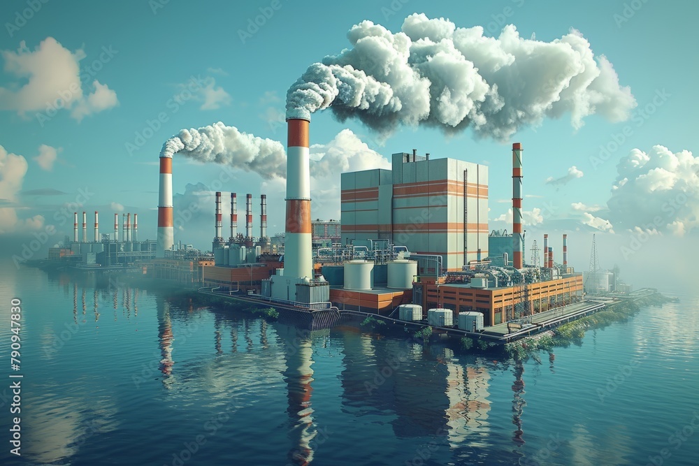 Infographic comparing carbon footprints of nuclear energy vs. fossil ...