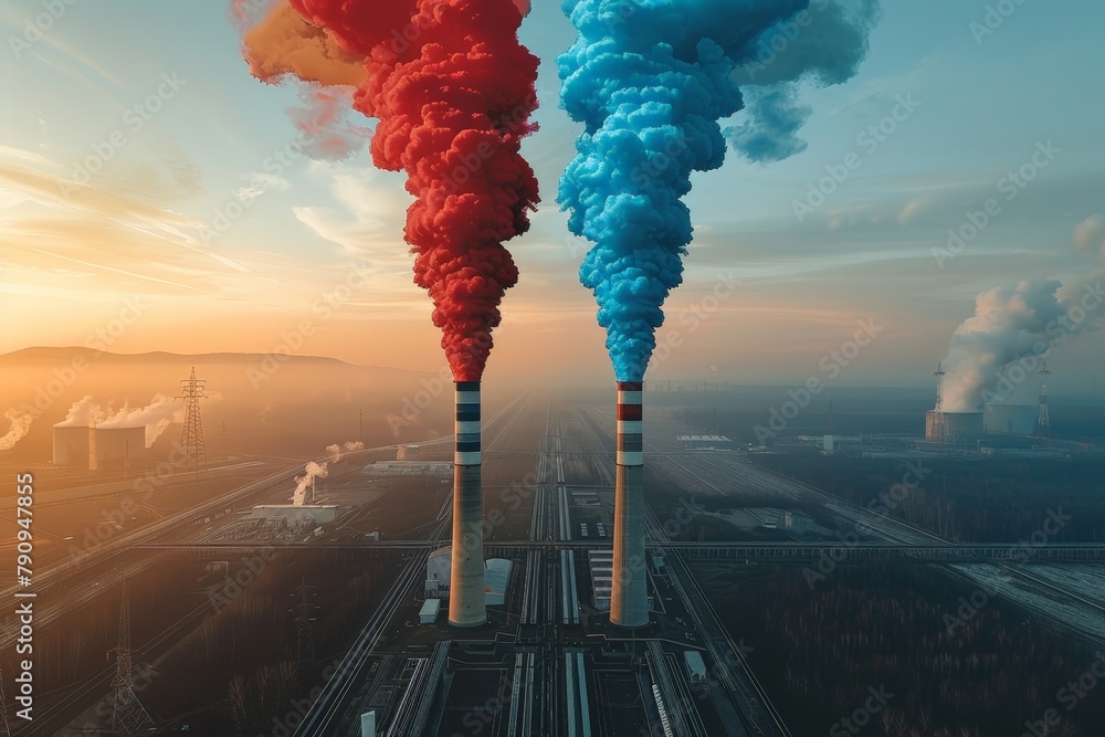 Infographic comparing carbon footprints of nuclear energy vs. fossil ...