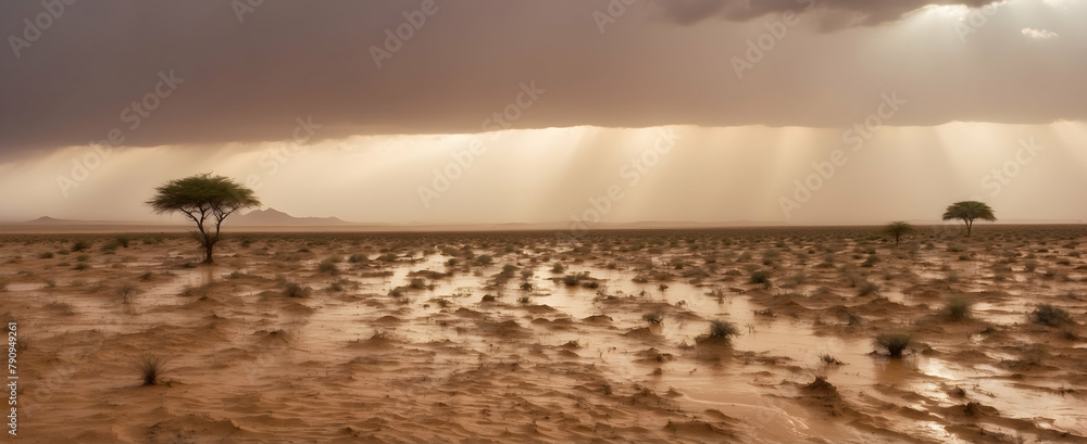 Sahara After Rain: Rare Rain Creates a Unique and Ephemeral Landscape ...