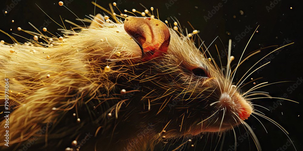Rodent Mites: The Hair Loss and Itching - Visualize a rodent with ...