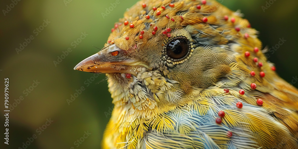 Avian Pox: The Skin Lesions and Difficulty Breathing - Picture a bird ...