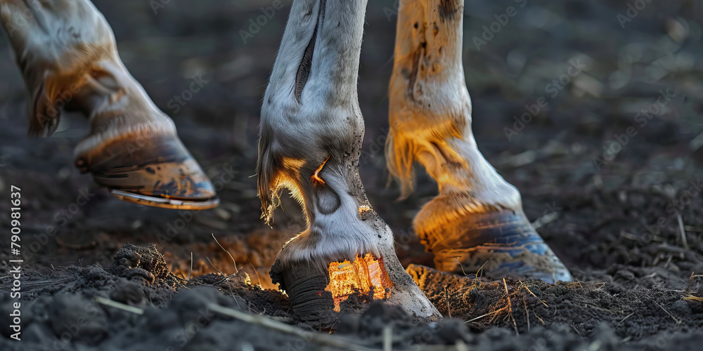 Equine Navicular Disease: The Heel Pain and Lameness - Picture a horse ...