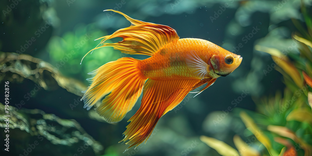 Fish Fin Rot: The Fin Degradation and Behavioral Changes - Picture a ...