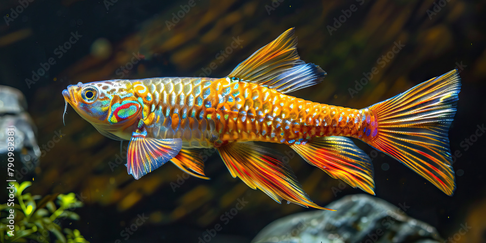 Fish Fin Rot: The Fin Degradation and Behavioral Changes - Picture a ...