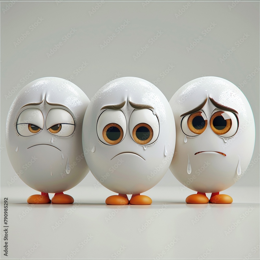 Sadness and Sorrow Three animated characters, each displaying a ...