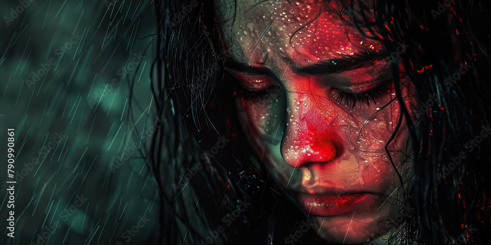 Grief: The Heavy Heart and Tear-Stained Cheeks - Picture a person with ...