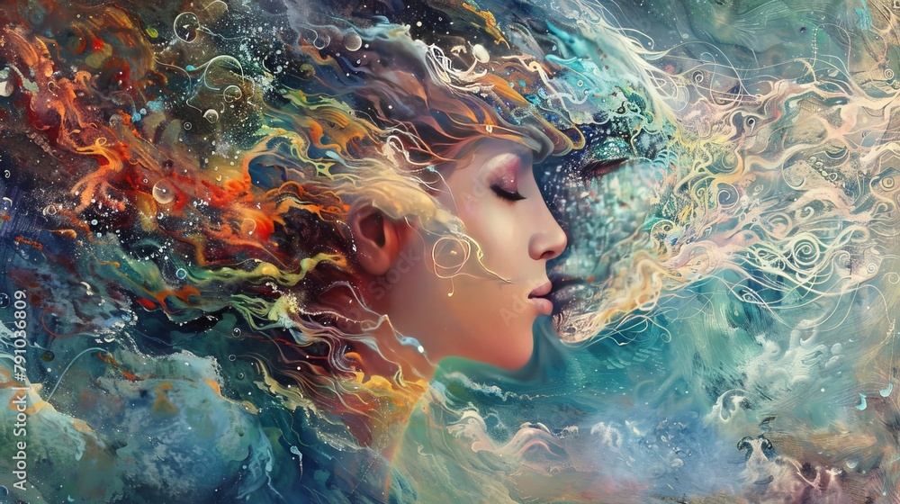 Inspiration's kiss, it's like a muse's embrace. It sets your creativity ...