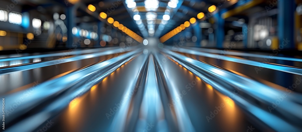 Reflective Surfaces: Showcase the gleaming surfaces of aluminum and ...