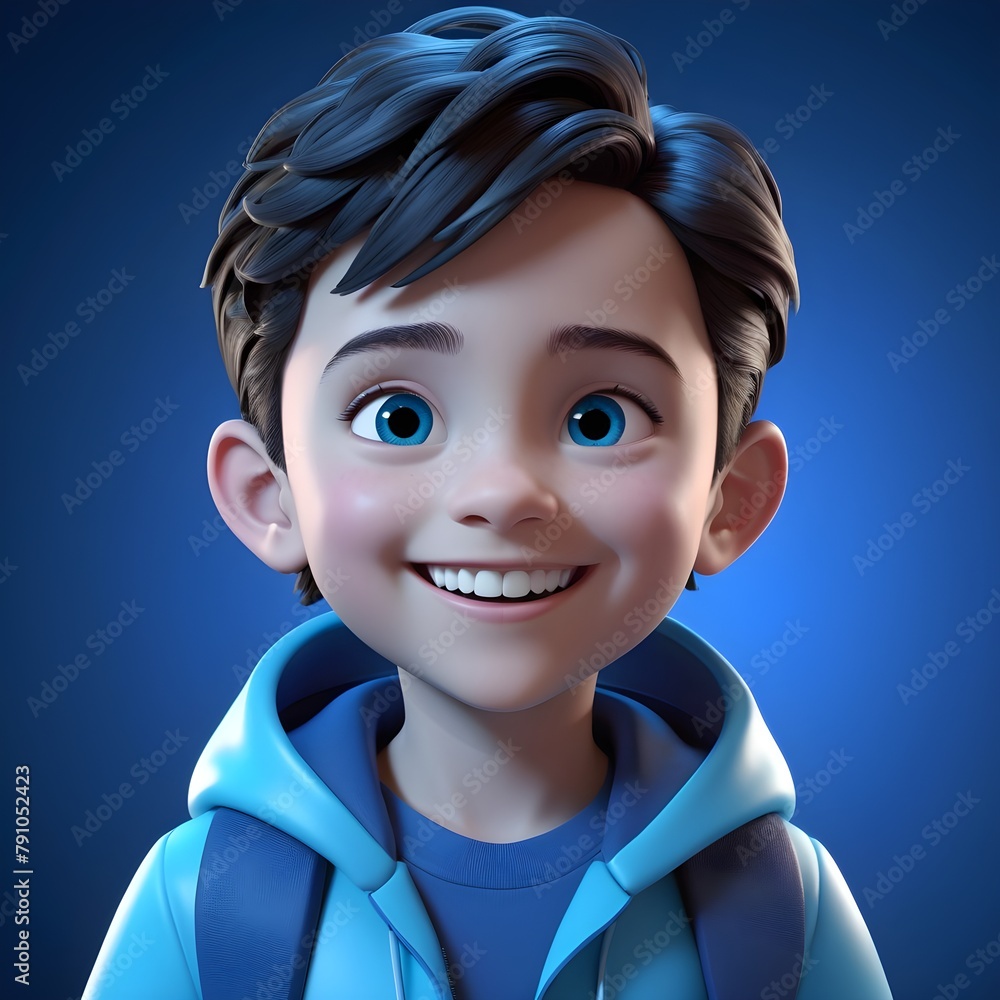 3D cartoon character, cartoon illustration, cartoon cute character ...