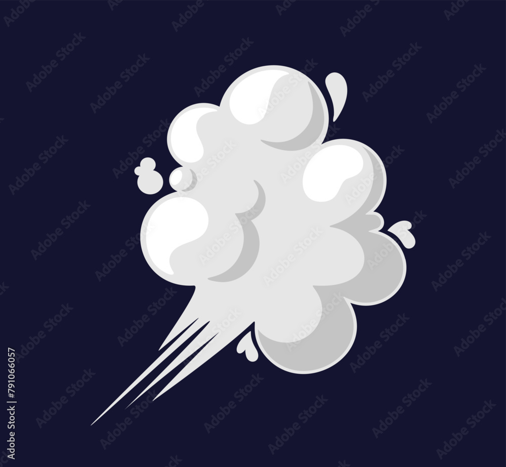 Cartoon Smog Flow Motion, Boom Effect, Speed Trace, Curve Air Sprayer ...