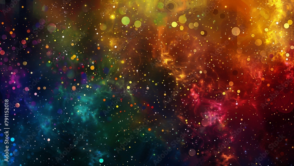 closeup background stars bifrost breathtaking dimensions particles ...