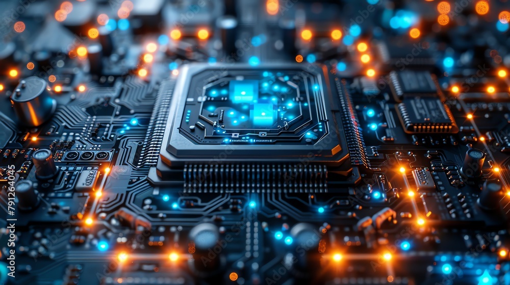 Chips and product images have very realistic photo effects. A dark chip ...