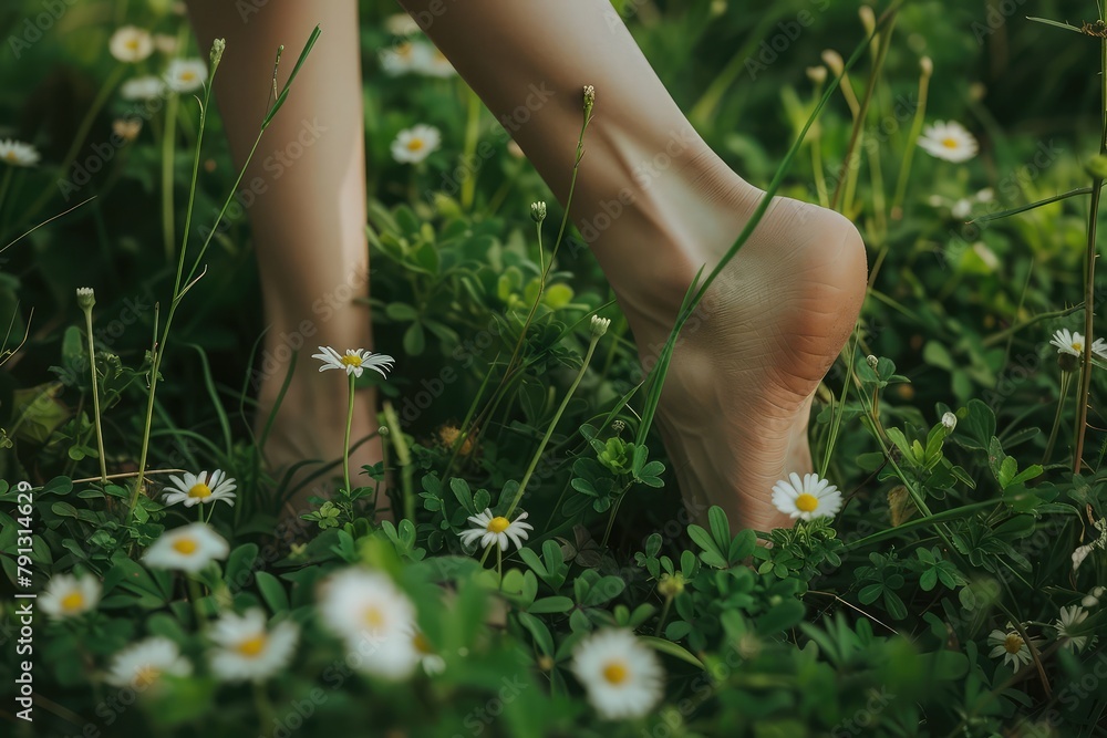 Overstimulation: How To Handle Sensory Overload. A close-up of bare ...