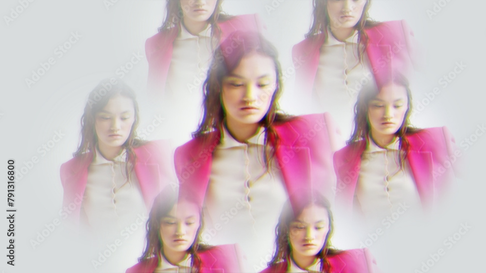 Prism Effect With Optional Rotation & Effects Stock Template | Adobe Stock