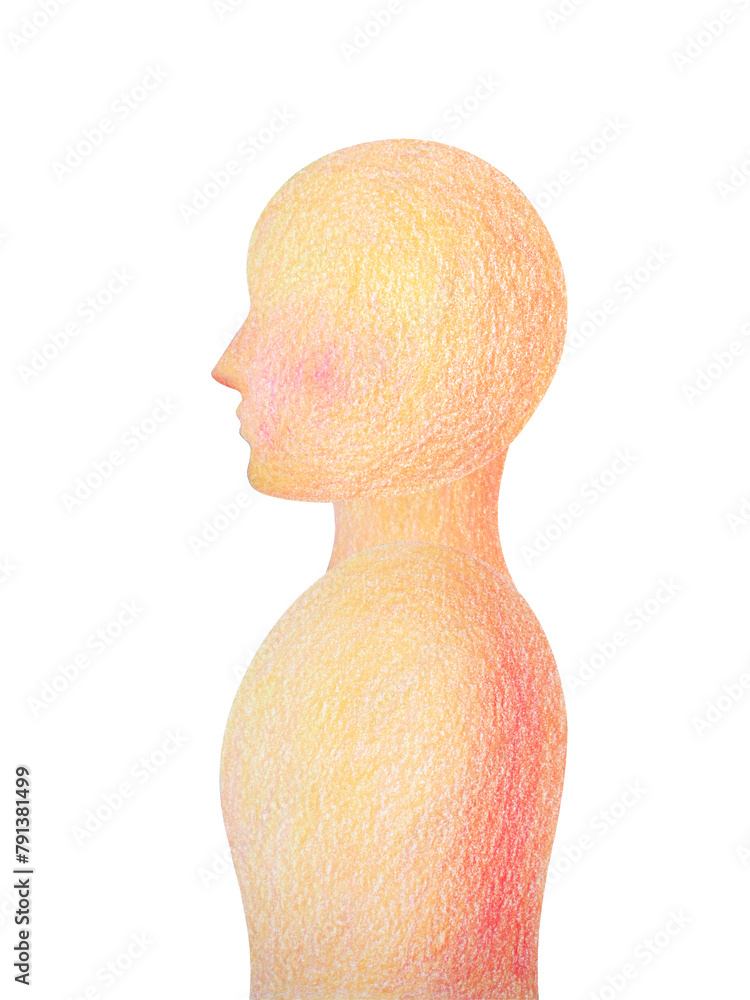 human head empty face body mind mental health healing spiritual yoga ...