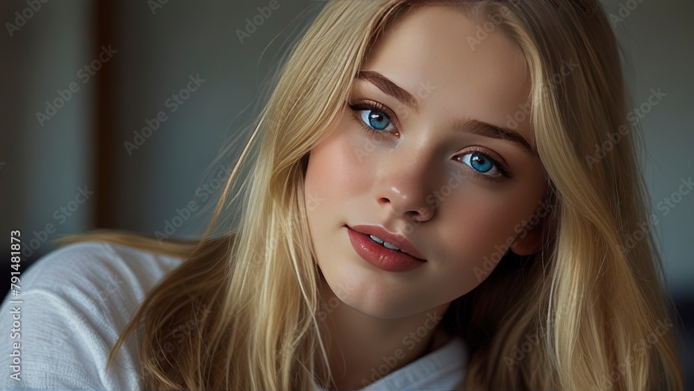 Gorgeous Picture Of 1blonde 18 Years Old Russian Girl Beautiful Big