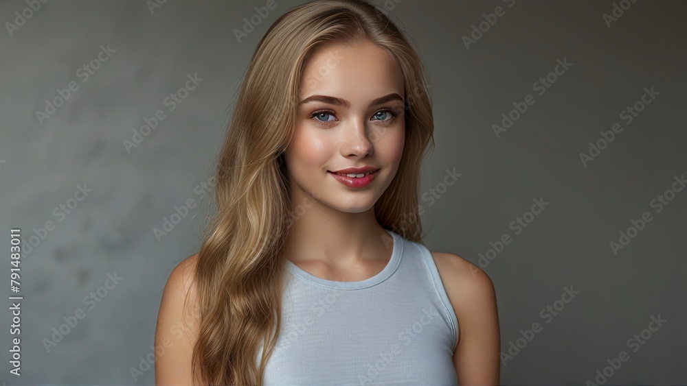 Foto De Gorgeous Picture Of 1blonde 18 Years Old Russian Girl