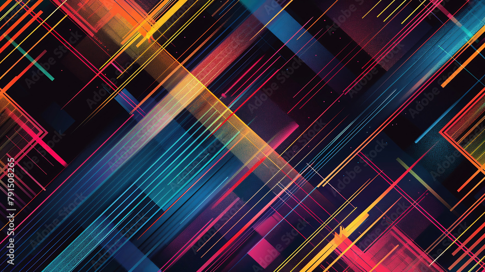 Tech cover templates set. Radial semicircle geometric lines patterns ...