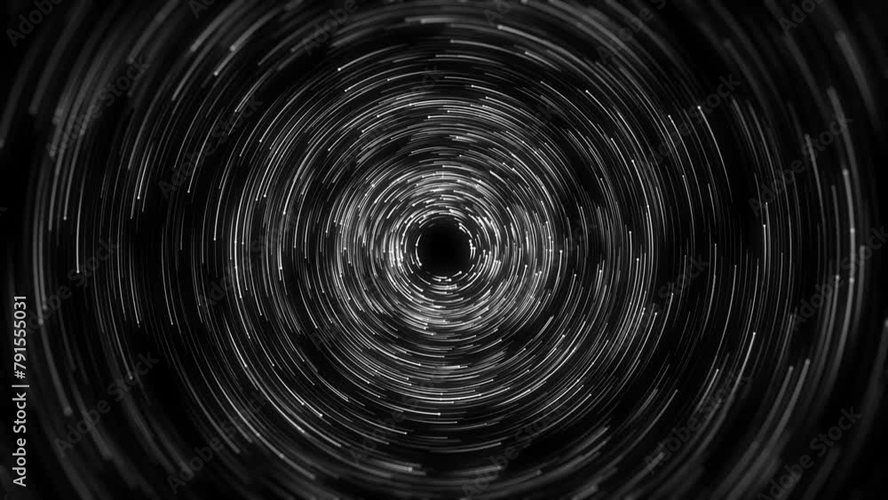 Spinning Circular Particles Background/ Animation of an abstract ...