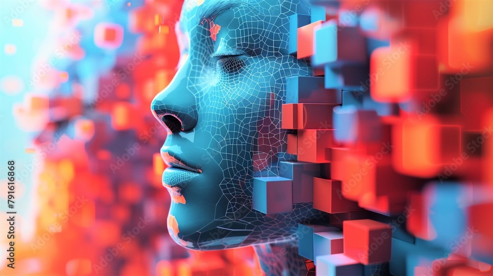 3D infographic exploring the psychology of consumer behavior Stock ...