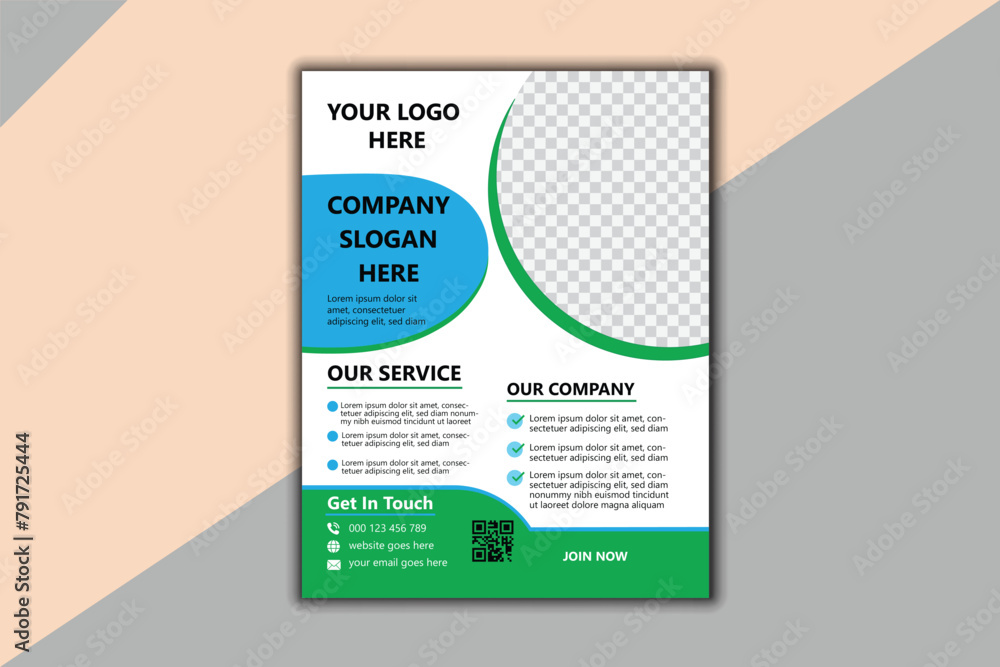 Business flyer modern design marketing template, business flyer ...
