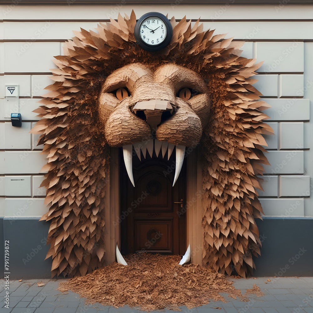 tiger Gate, tiger mouth entrance, entrance for kids, playland land ...