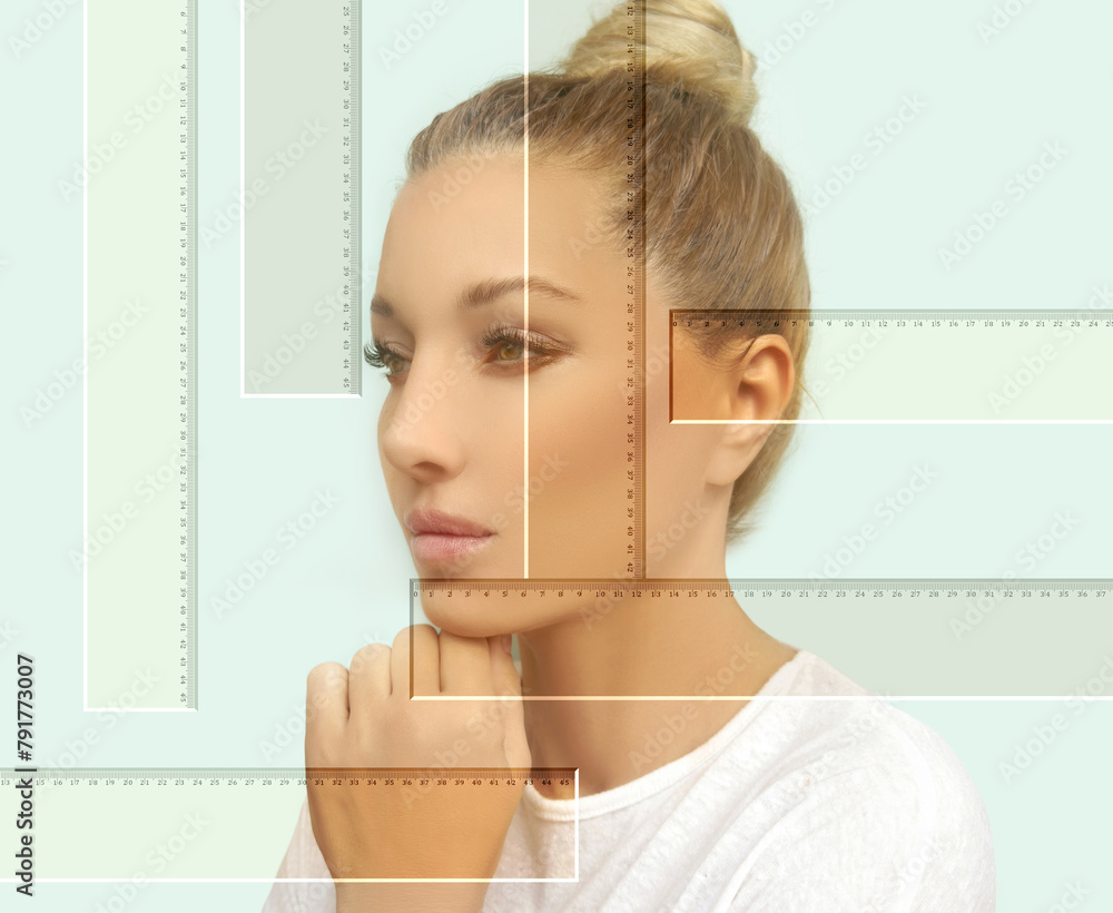 Making Beauty, modifying face to make it closer to the Golden Mask ...