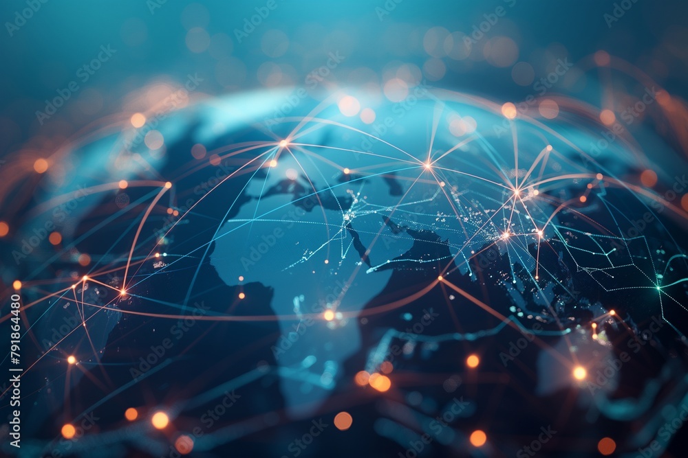 Global Network background, news broadcast background, news background ...