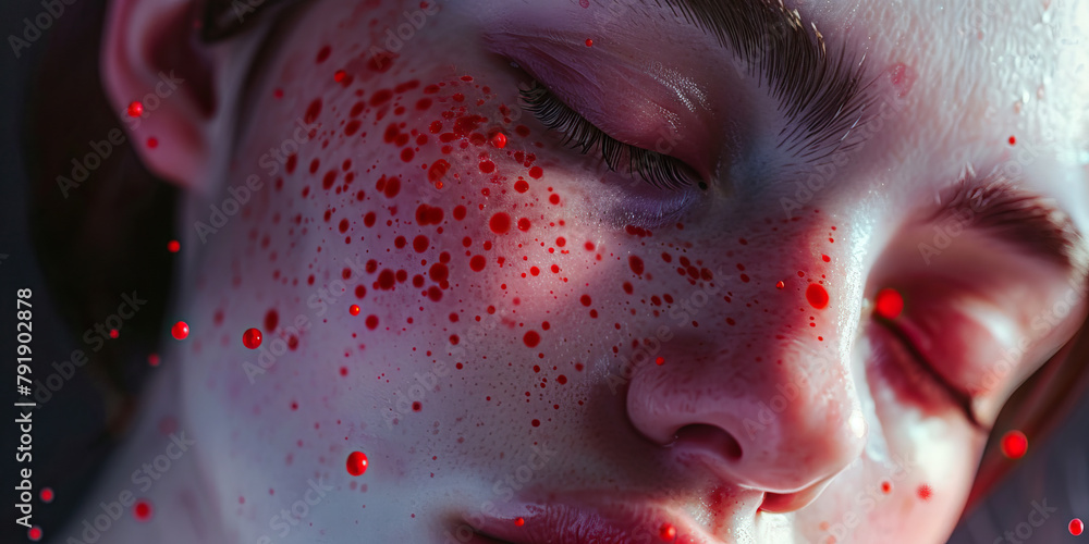 Anemia: The Fatigue and Pale Skin - Visualize a person with highlighted ...