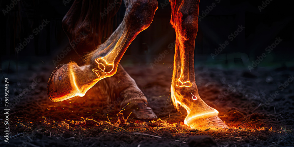 Equine Navicular Syndrome: The Heel Pain and Lameness - Picture a horse ...